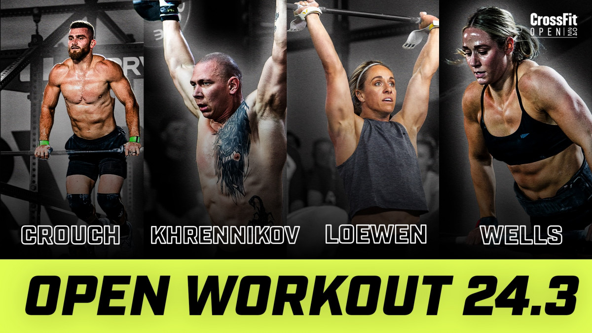 Crouch, Wells, Khrennikov, and Loewen — Open Workout 24.3