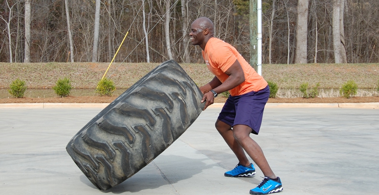 Former NFL Player Signs Up for the Open