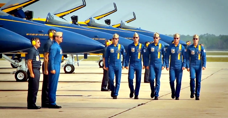 Being a Blue Angel
