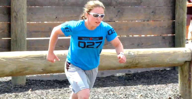 Colleen Maher at the O-Course