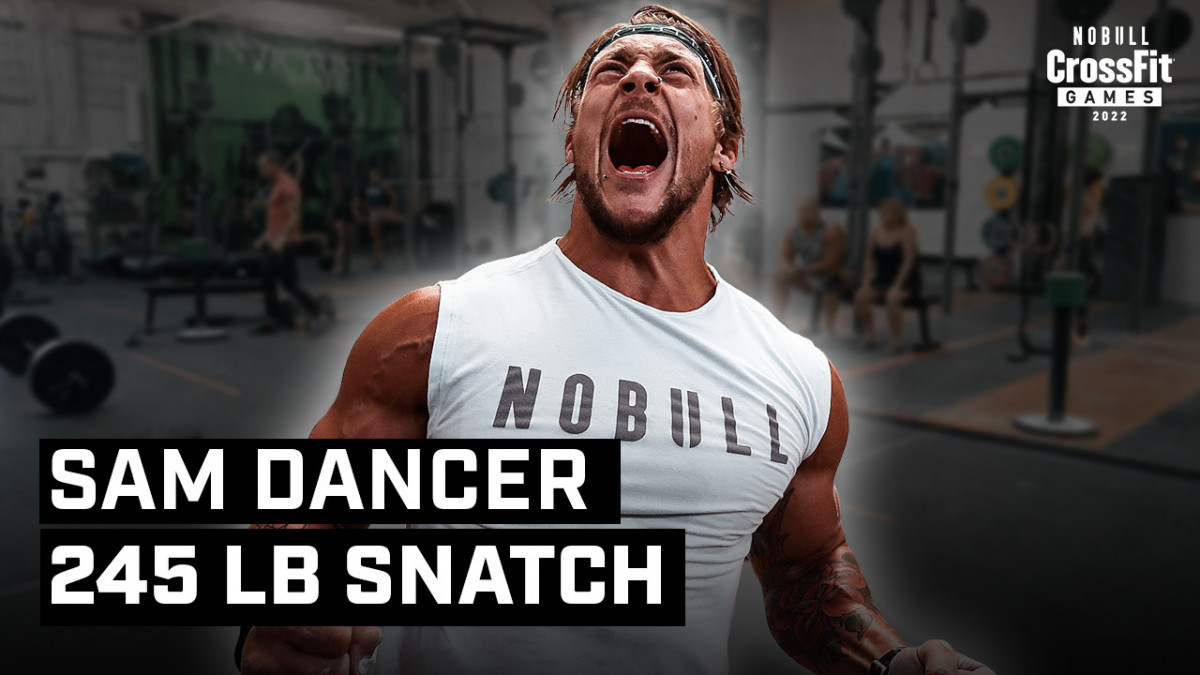 Sam Dancer Max Snatches 245 lb — 2022 Age-Group Semifinal