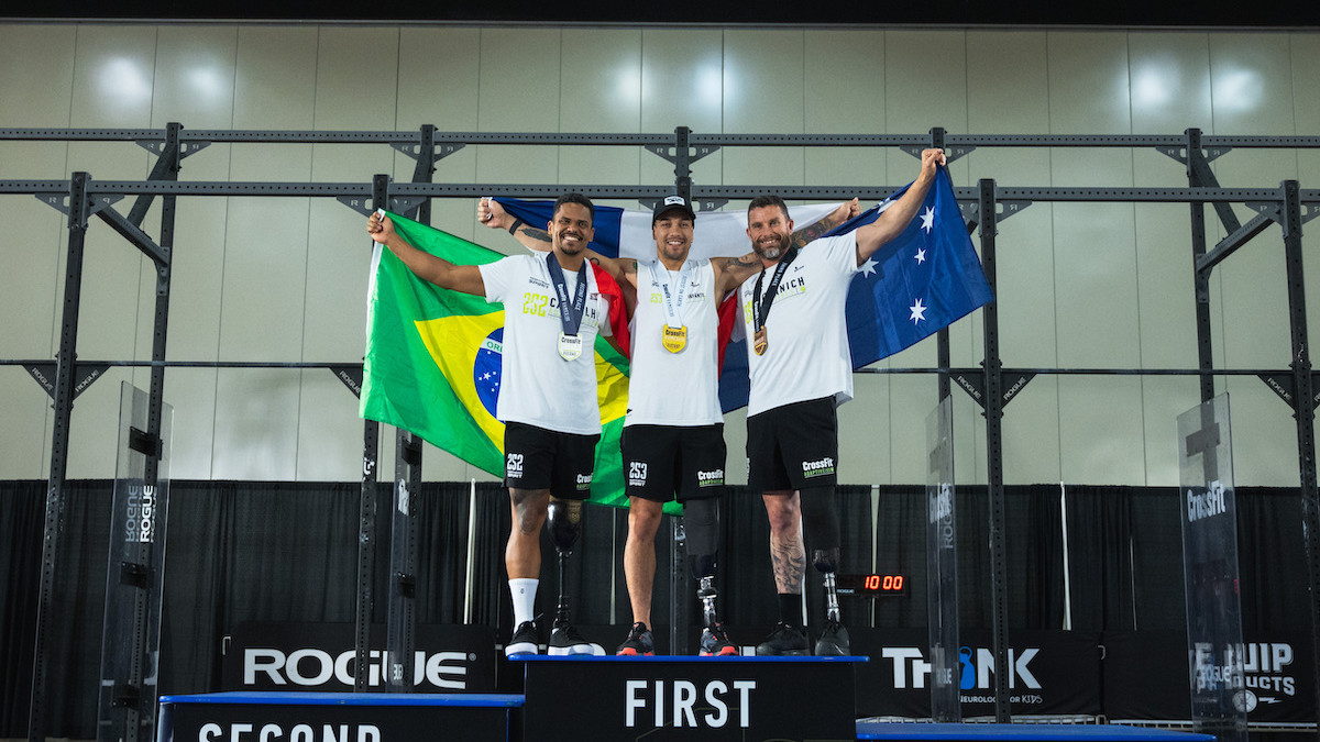 The 2024 Adaptive CrossFit Games Podium Winners