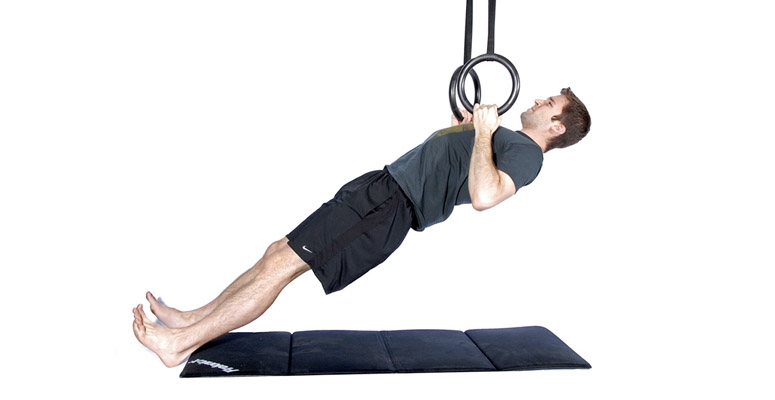 Ring Row: Beginning Pulls on the Rings