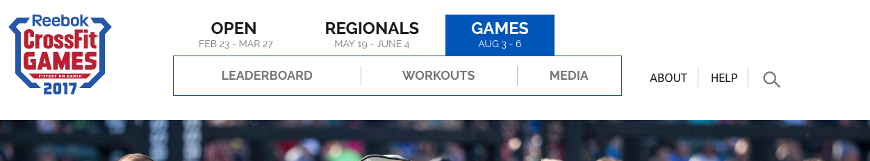Games Tab is Live! | CrossFit Games